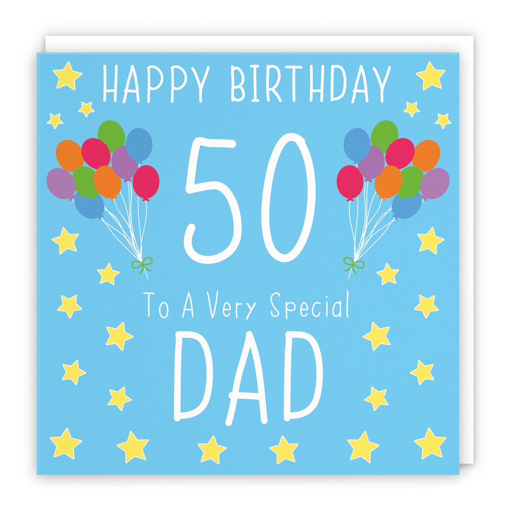 Dad 50th Birthday Card Happy Birthday 50 to A Very - Etsy UK