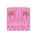 Daughter 11th Birthday Card - Happy Birthday - 11 - to the Best ...