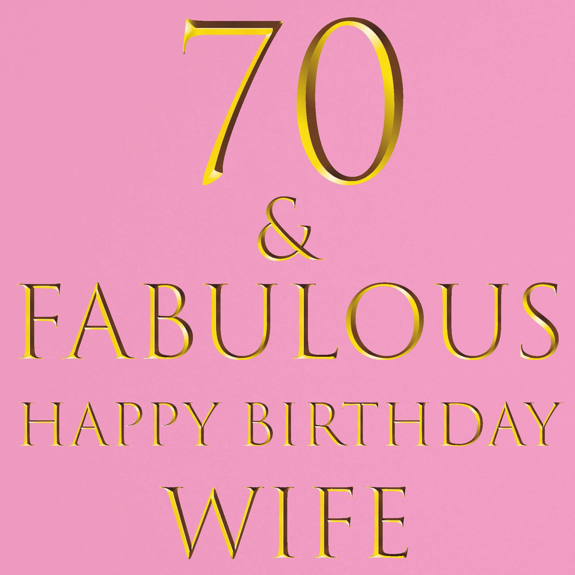 Wife 70th Birthday Card 70 Fabulous Happy Birthday Wife Etsy UK Wife 70th Birthday Card 70 Fabulous Happy Birthday Wife Etsy UK
