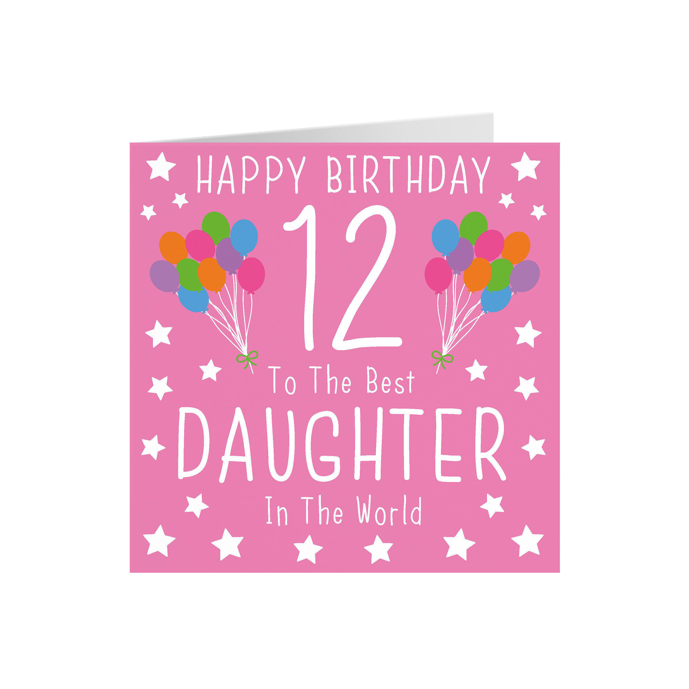 Daughter 12th Birthday Card Happy Birthday 12 to the | Etsy