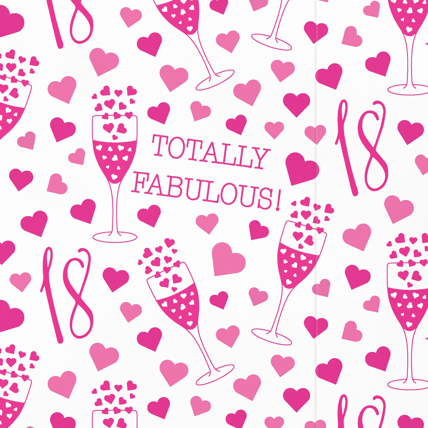 18th Birthday Gift Wrapping Paper And Gift Tags | Etsy