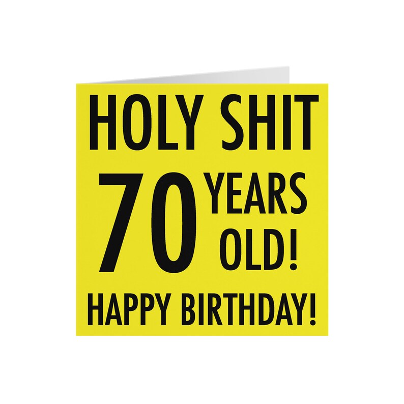 70th Birthday Card Holy Shit 70 Years Old Happy Etsy UK 70th-birthday-card-holy-shit-70-years-old-happy-etsy-uk