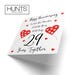29th Wedding Anniversary Card - 29 Years Together - Happy Anniversary ...