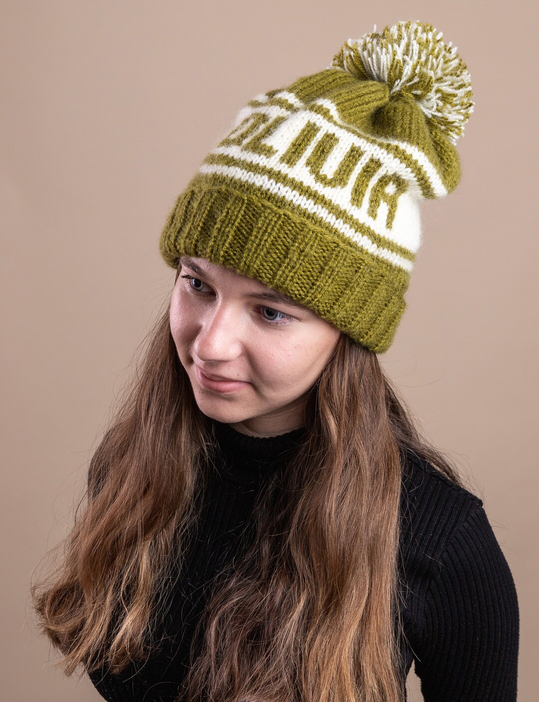 Personalized Hat, Custom Knit Hat, Personalized Knit Beanie, Colege Hat ...