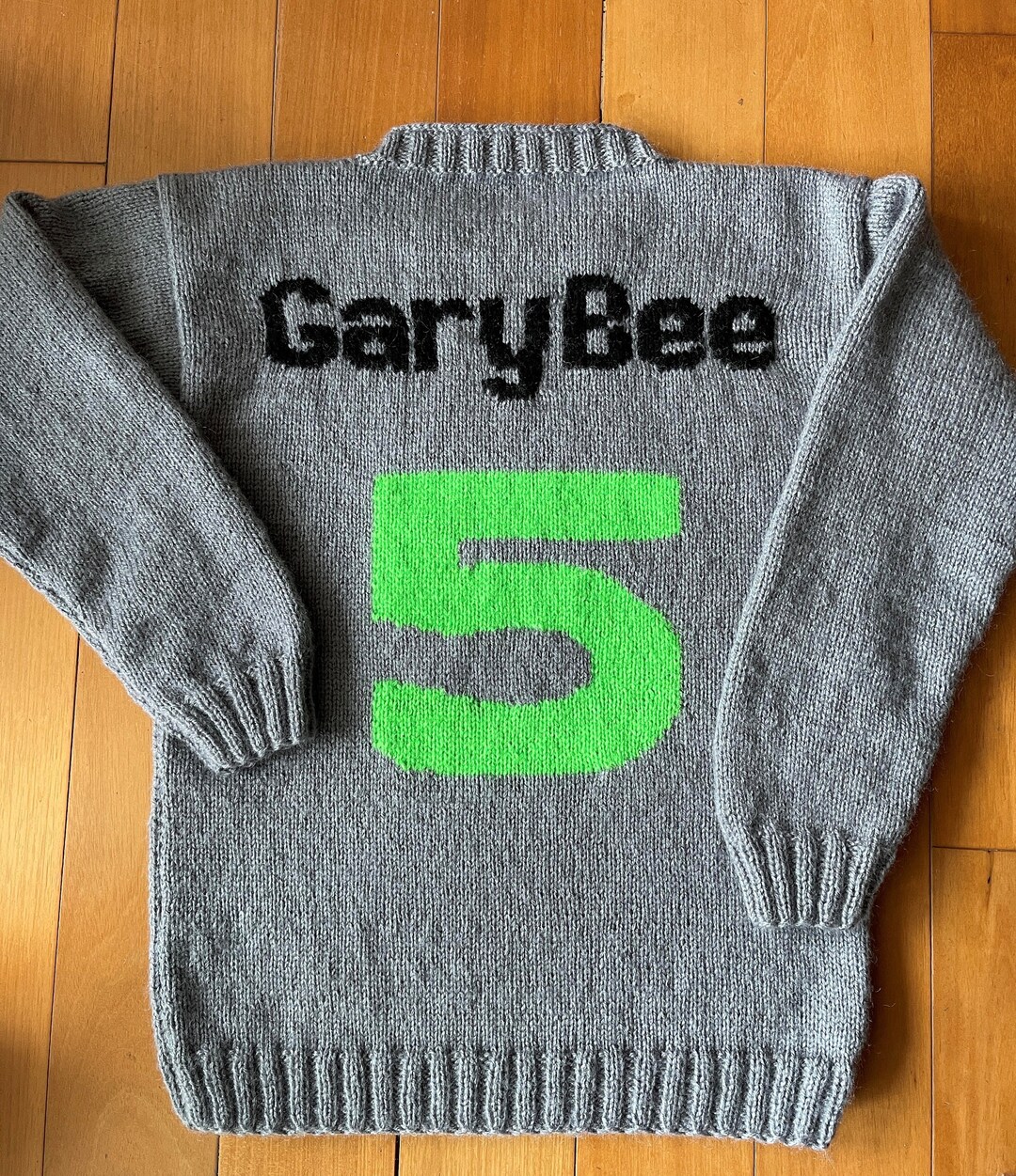 Customizable Hand Knit Sweater, Personalized Sweater, Custom Made ...