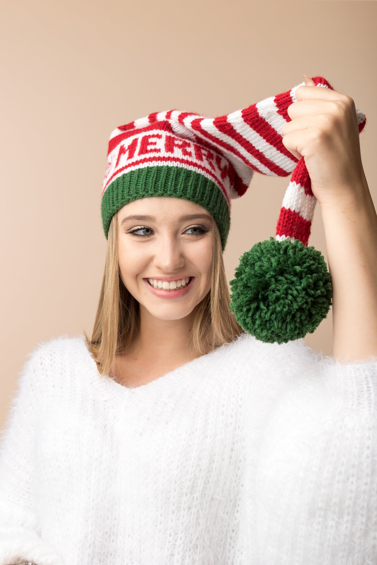 Personalized Christmas Hat, Custom Santa Hat, Christmas Elf Hat, Custom ...