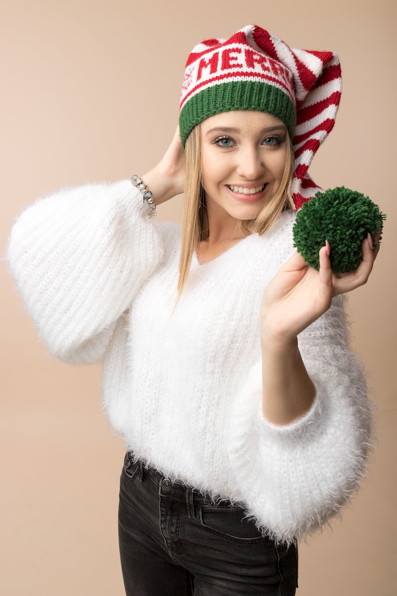 Personalized Christmas Hat Custom Santa Hat Christmas Elf - Etsy