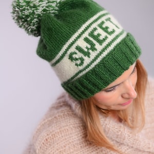 Personalized Hat, Custom Knit Hat, Personalized Knit Beanie, Giant ...