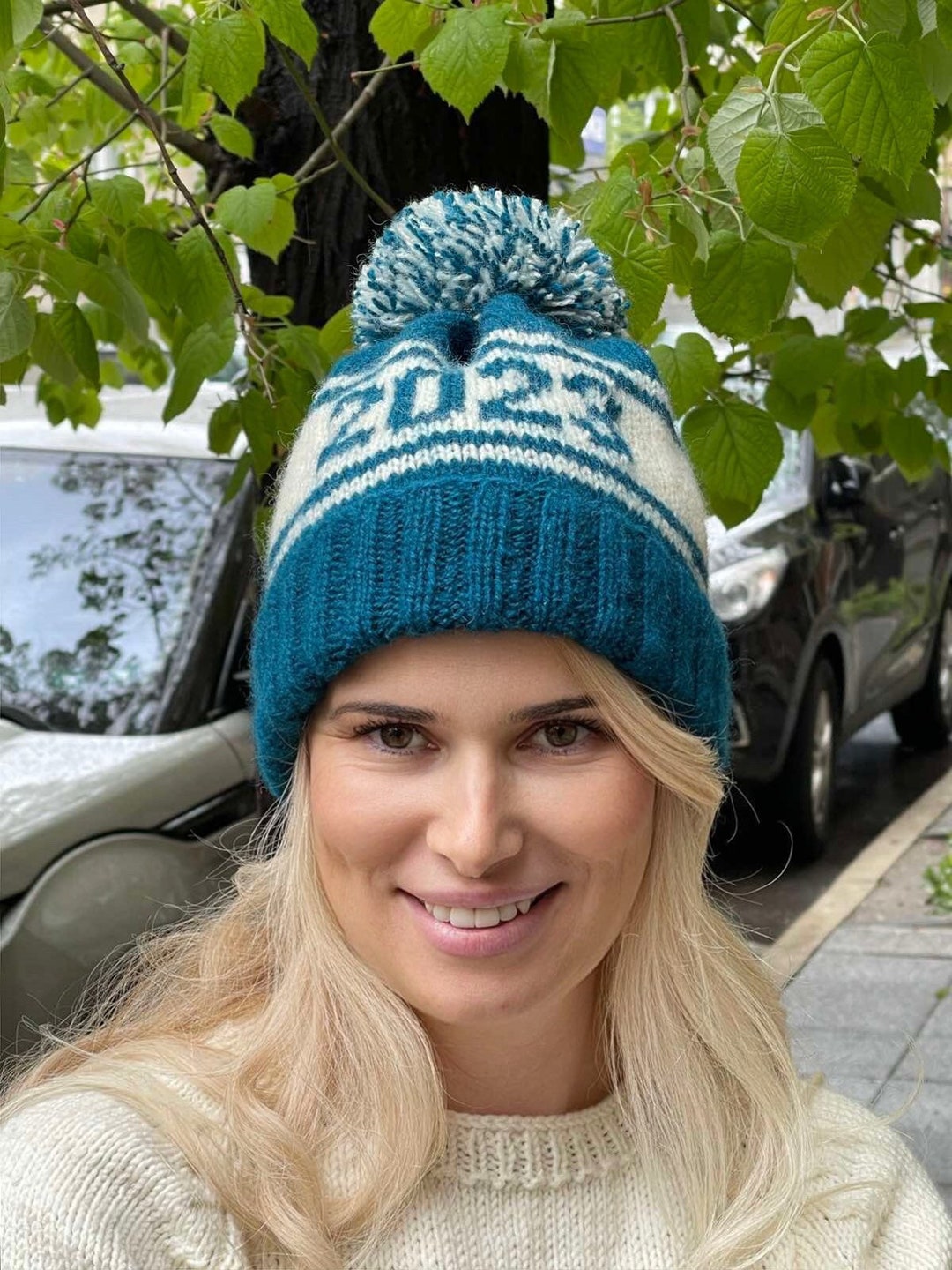 Personalized Hat, Custom Knit Ski Hat, Personalized Knit Beanie ...