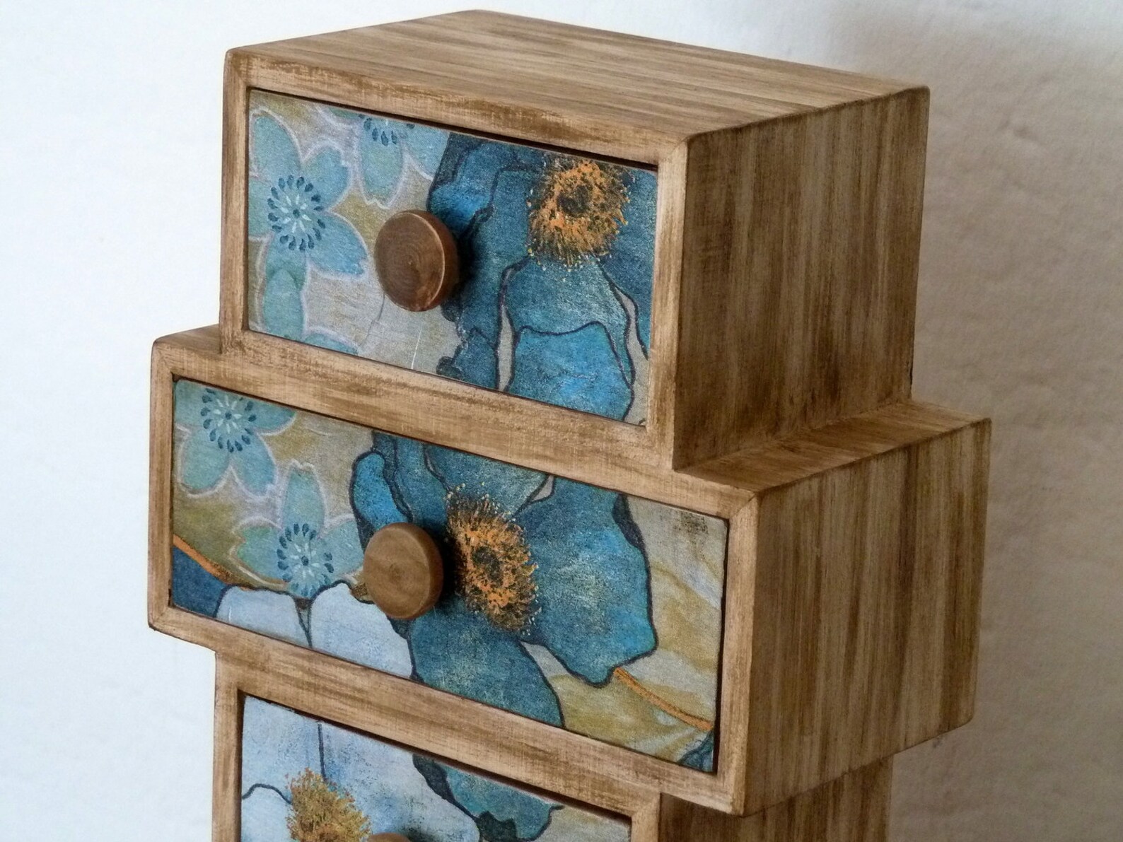 Tabletop Wooden Chest of Drawers. Desktop Organizer Jewelry - Etsy