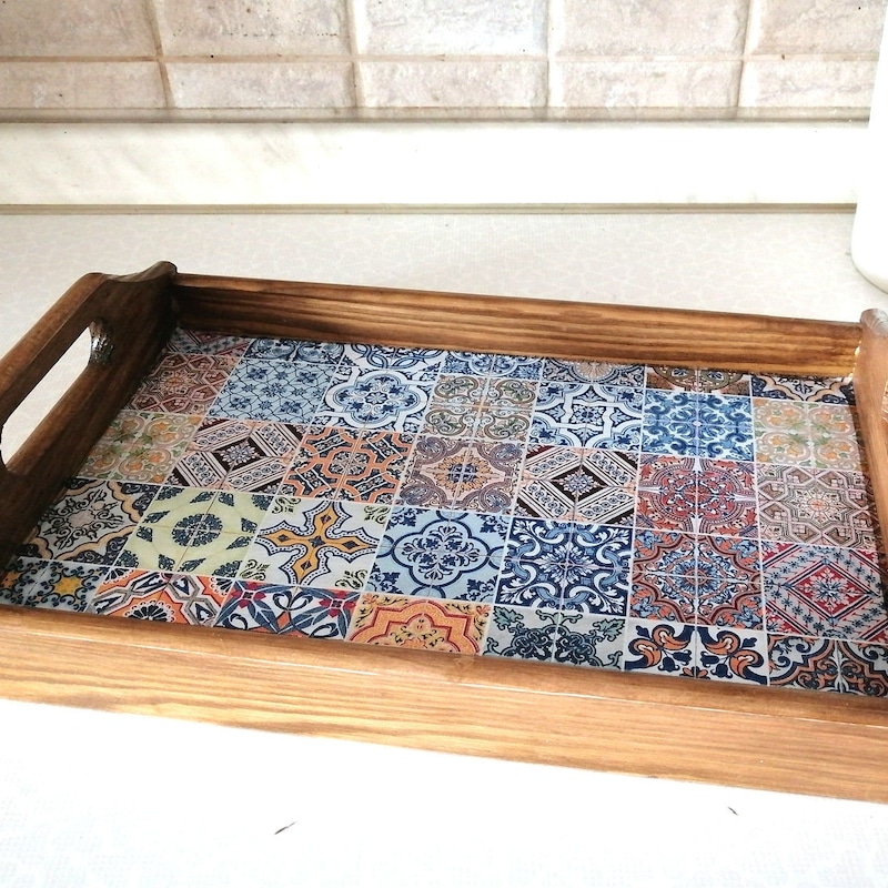 Pretty Kitchen Tray - Etsy UK