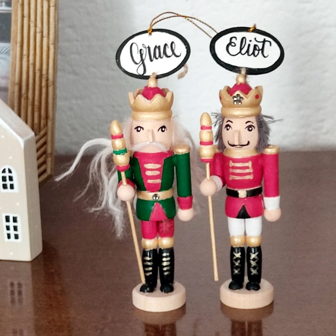 Personalized Nutcrackers. Wodeen Nutcracker Christmas Ornament. Custom ...