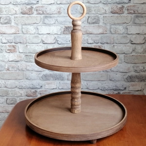 Tiered Tray Stand - Etsy