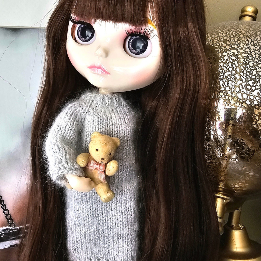 Blythe 1/6 Basic Dress Knitting Pattern PDF. Blythe Dress. Dress for ...