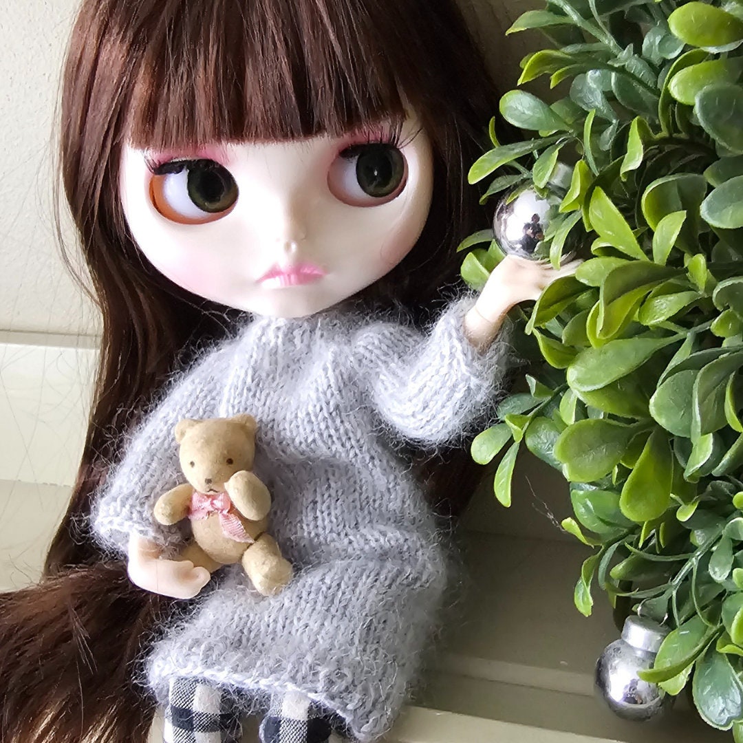 Blythe 1/6 Basic Dress Knitting Pattern PDF. Blythe Dress. Dress for ...