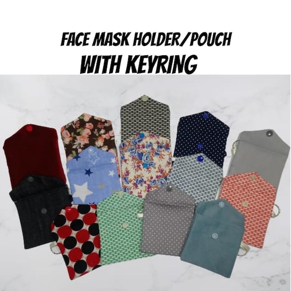Face Mask Pouch - Etsy