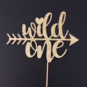 Wild One Cake Topper, First Birthday Cake Topper, Wild ONE Cake Topper ...