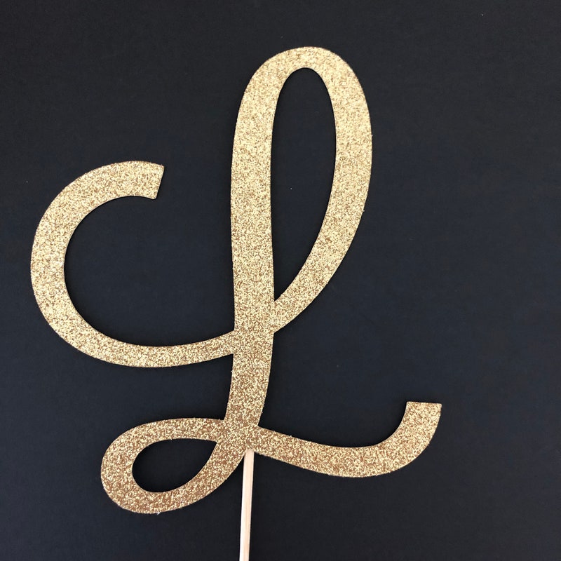 G Cake Topper - Etsy