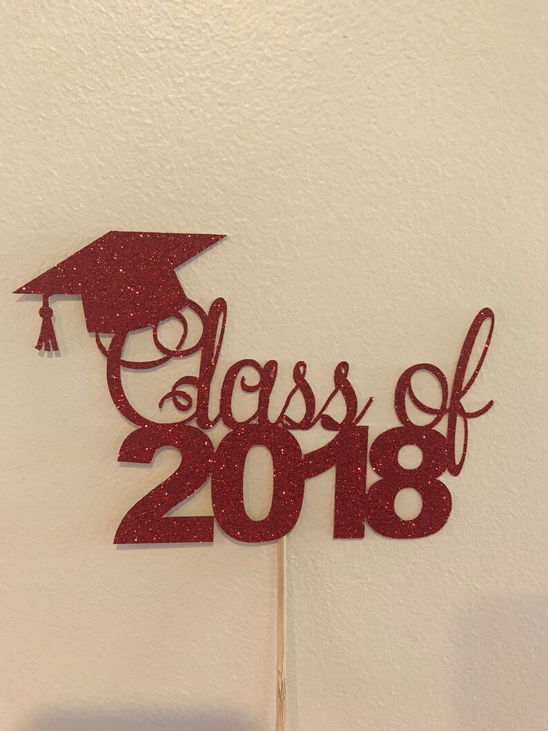 Class of 2019 Cake Topper Graduation Cake Topper Customize | Etsy