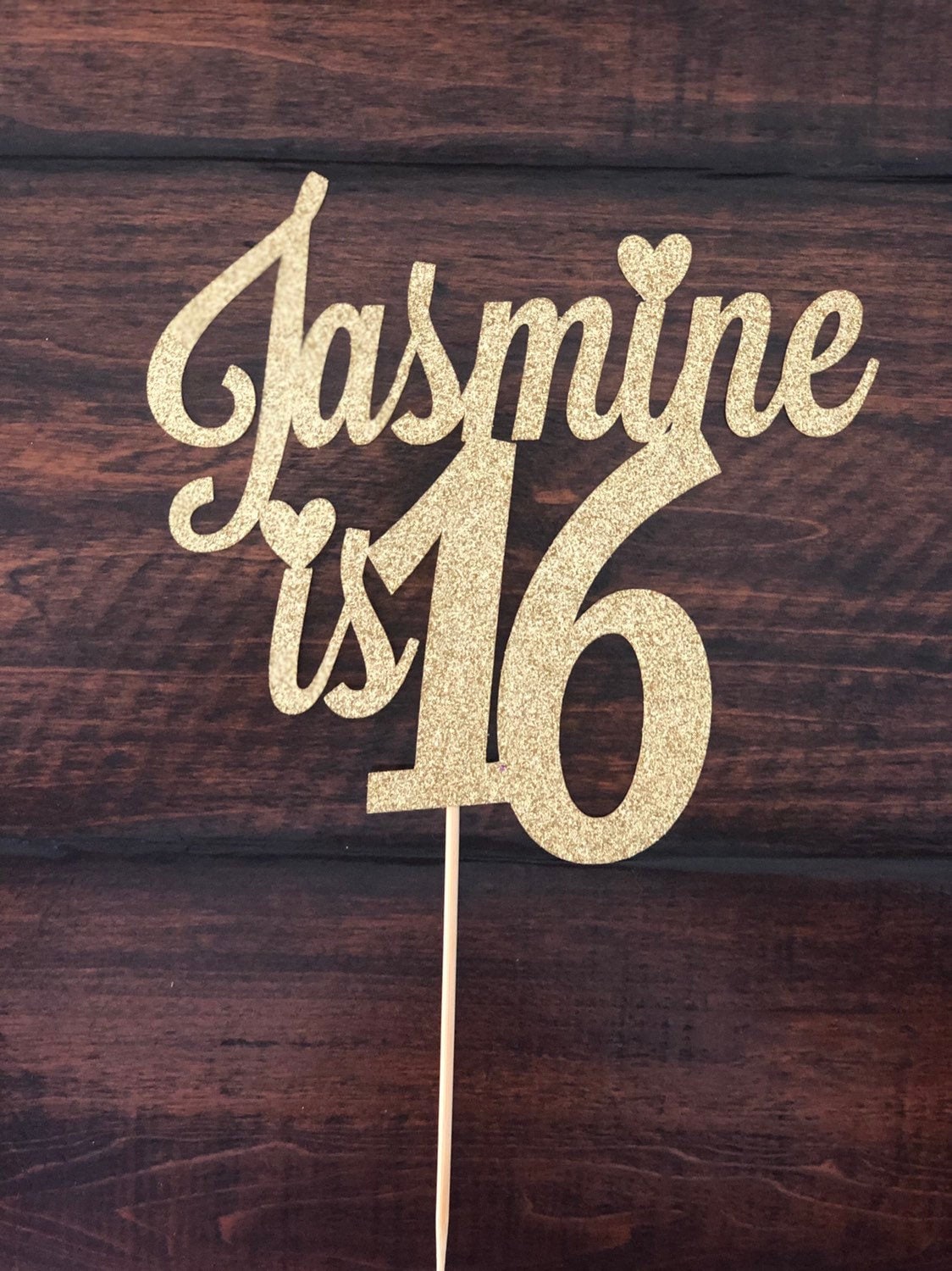 16th Birthday Cake topper sweet 16 Cake topper Birthday cake | Etsy