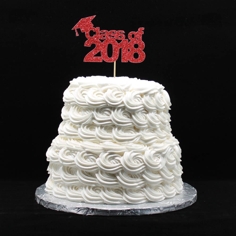Graduation Cake Topper Class of 2019 Graduation Cake Topper | Etsy