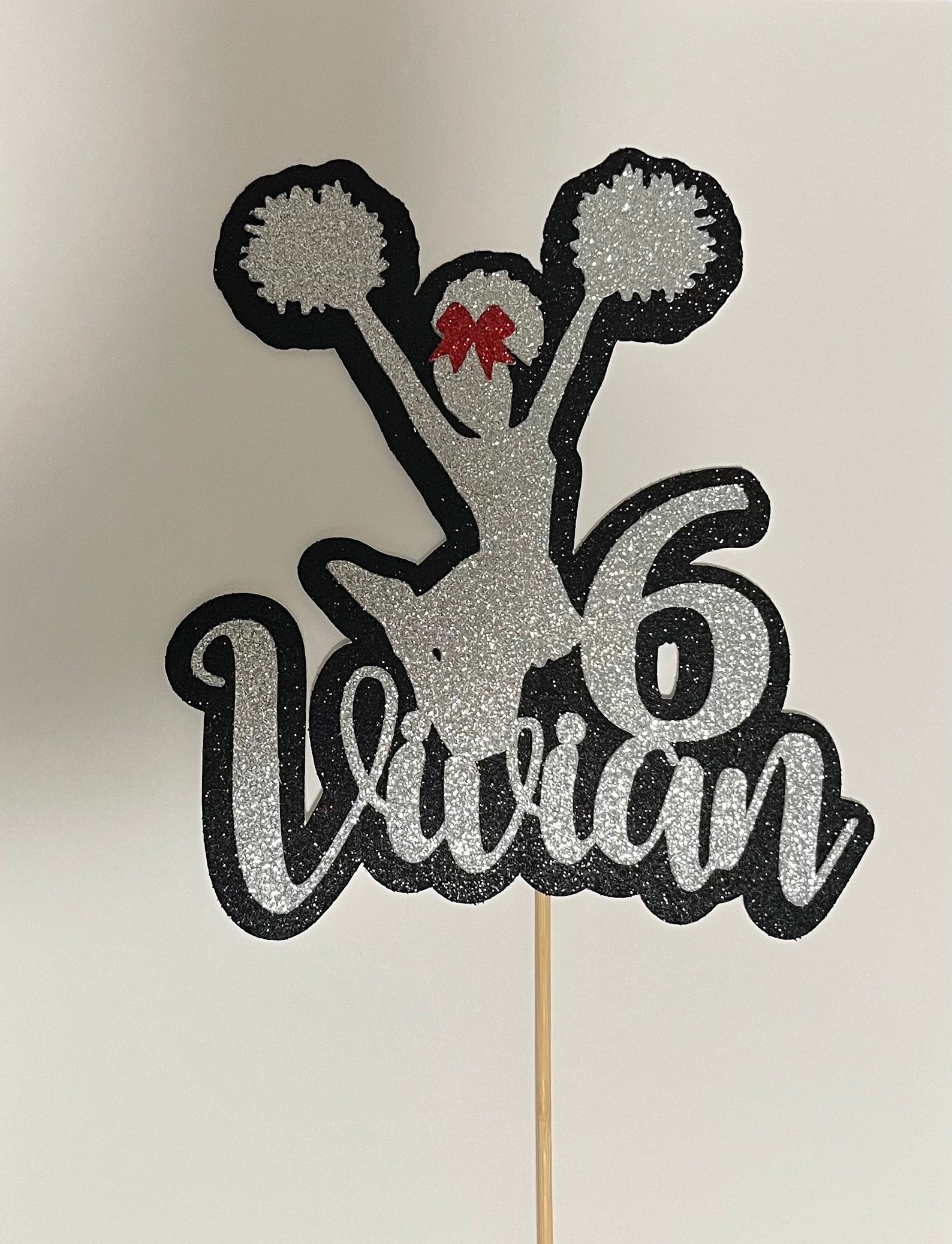Cheer Birthday Cake Topper Cheerleading Cake Topper Cheer - Etsy