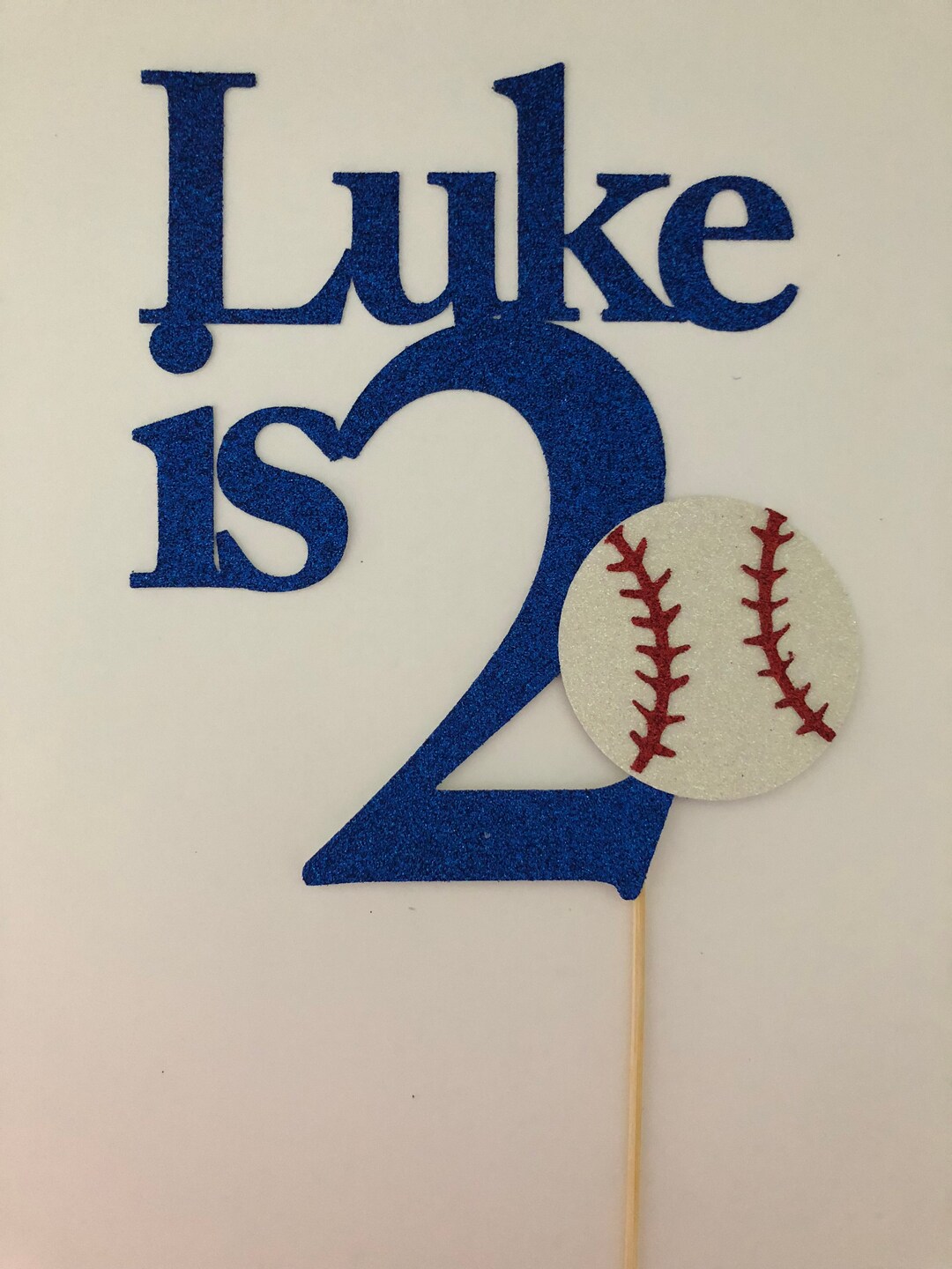Baseball Birthday Cake Topper, Baseball Cake Topper, Sports Cake Topper ...