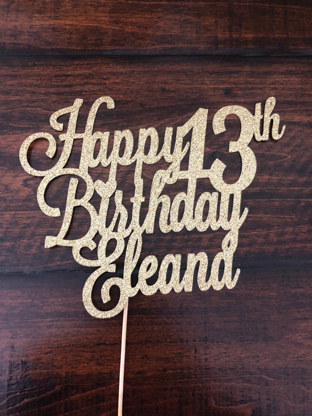 13th Birthday Cake Topper, Cake Topper Birthday, Birthday Cake Topper ...