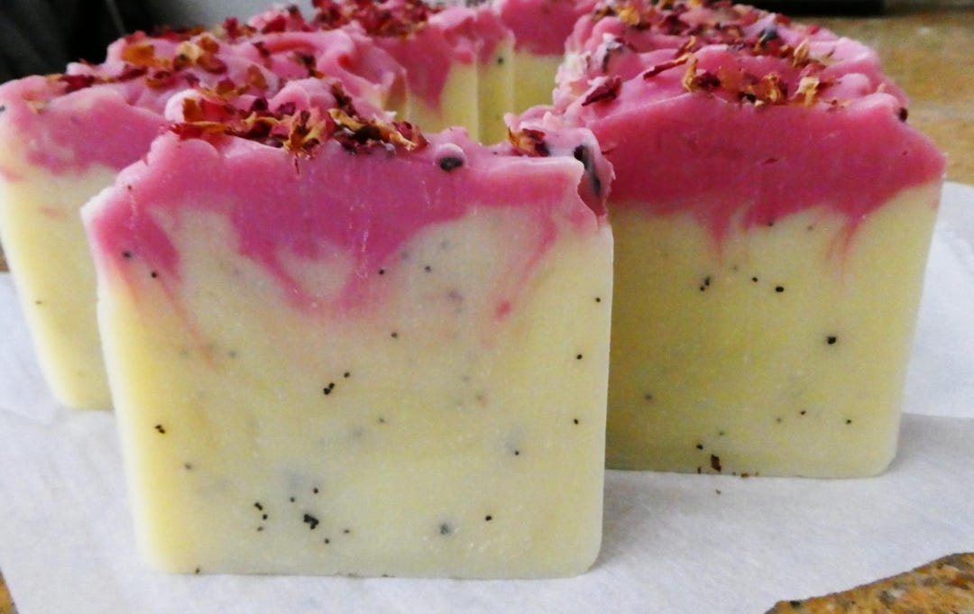 Handmade Guava Fig Soap/ Luxurious Body Soap/ Cold Process Soap/ Vegan Artisan Soap Bar / Mom ...
