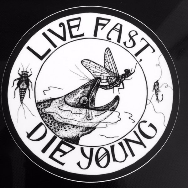 Live Fast Die Young - Etsy