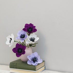 Make Your Own Paper Anemone | Craft Kit | Paper Flower | Paper Crafts ...