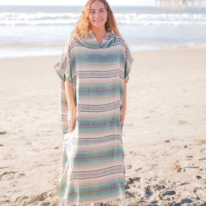 Beach Poncho - Etsy