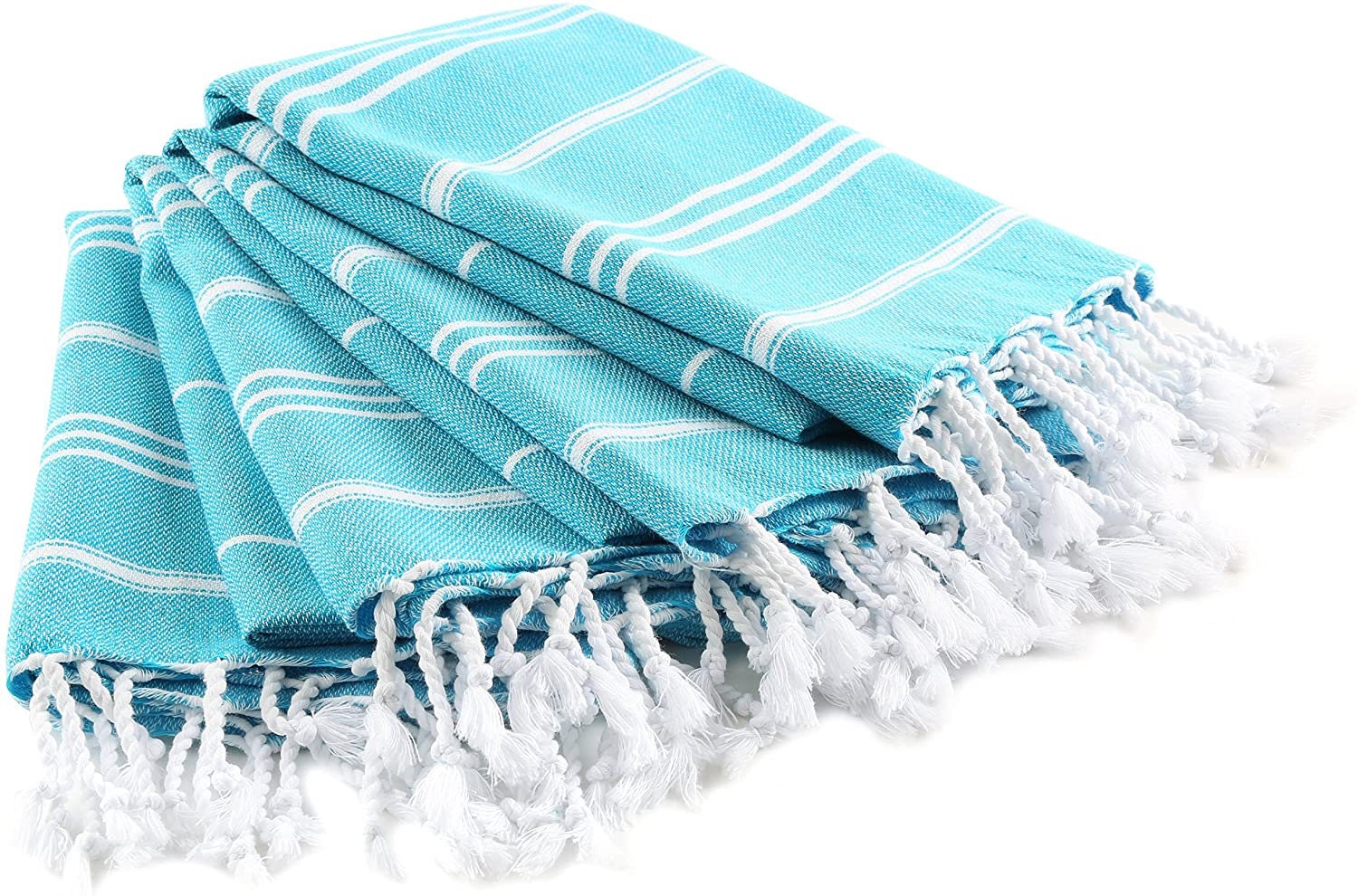 Turquoise Hand Towel Tea Towel Kitchen Towel Dish Towel | Etsy