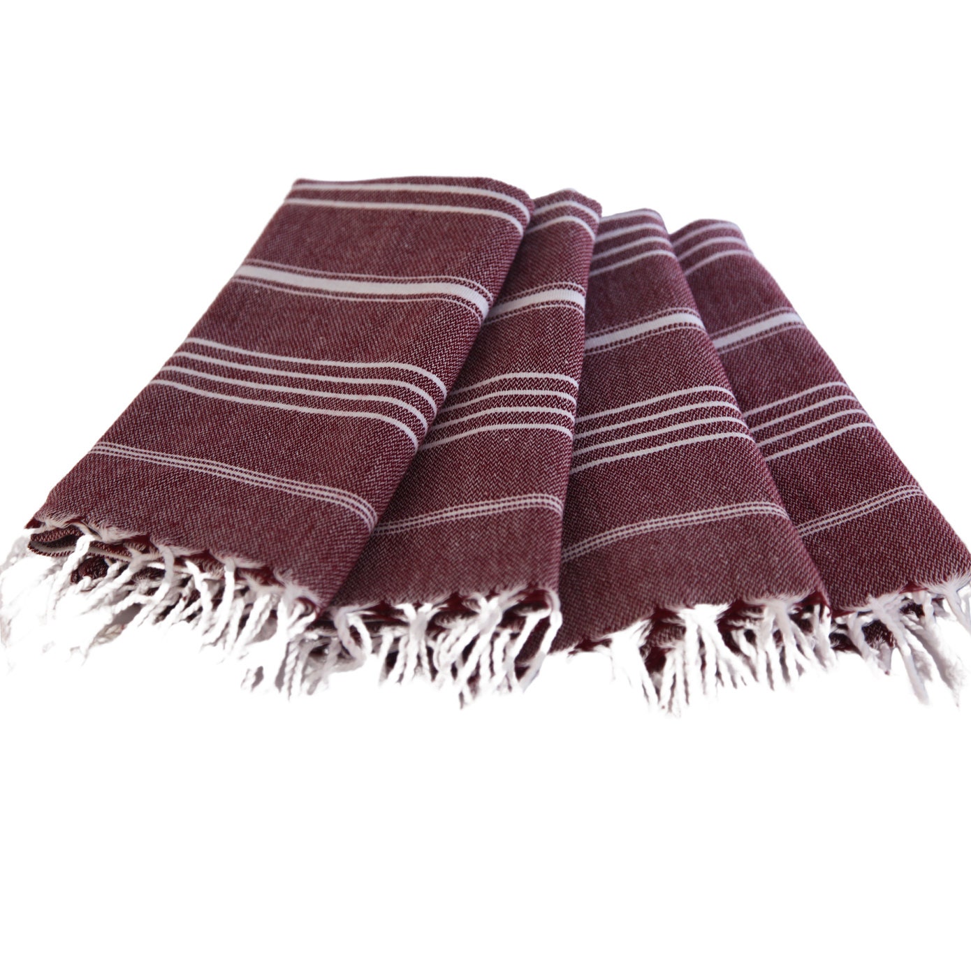 Burgundy Hand Towel Cotton Tea Towel Kitchen Towel Dish | Etsy