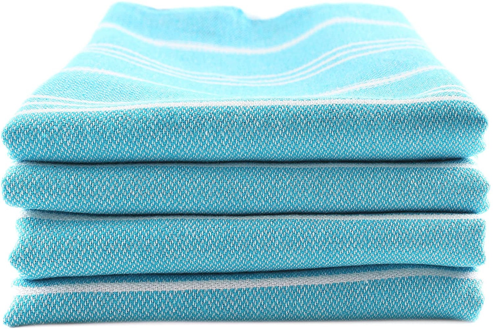 Turquoise Hand Towel Tea Towel Kitchen Towel Dish Towel - Etsy