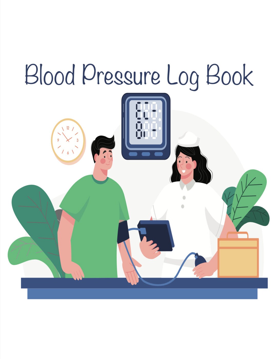Blood Pressure Logbook, Journal, Log Book, Blood Pressure, Health, Log ...