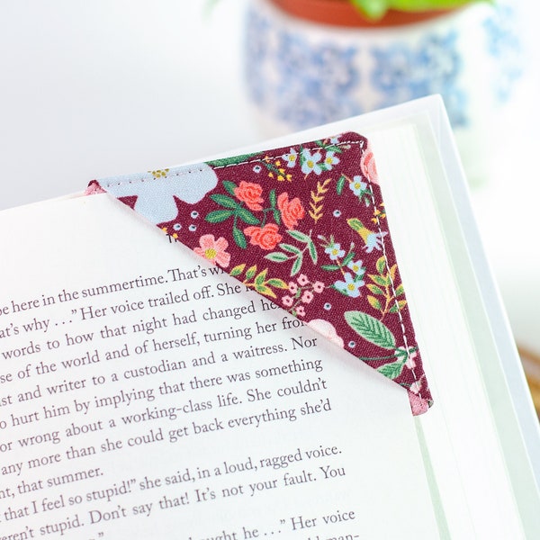 Fabric Bookmark - Etsy