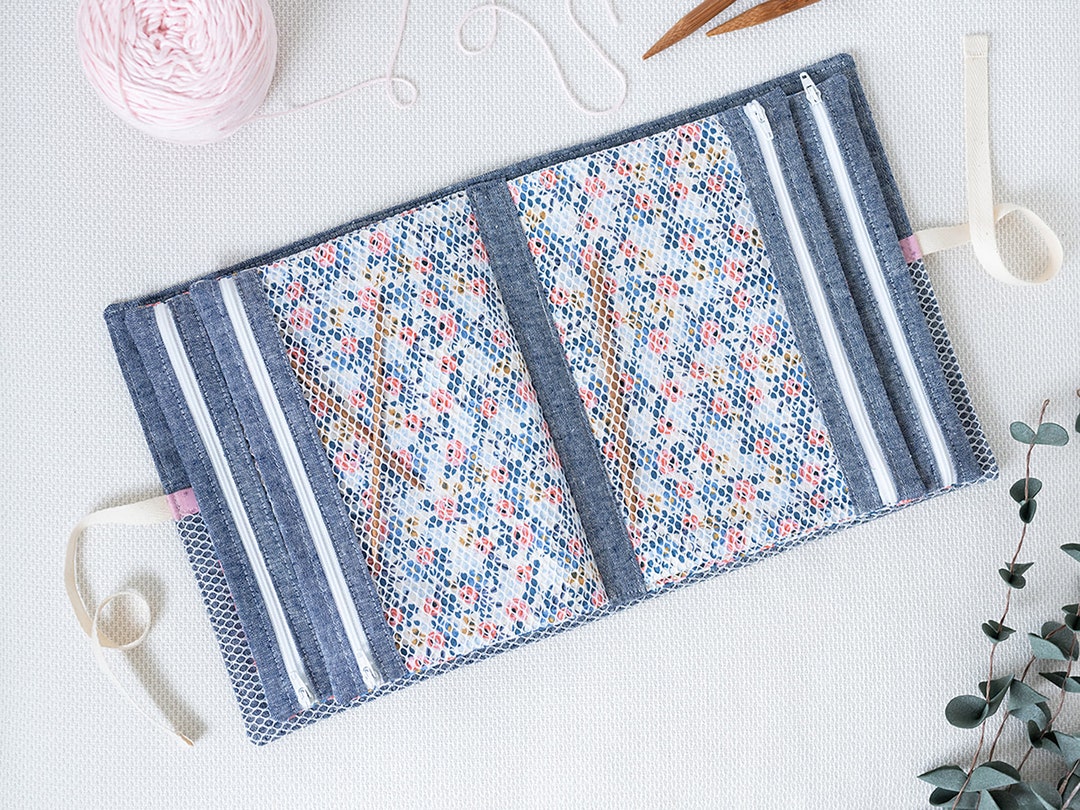 Sewing Supply Case - Mesh Storage Case - Multi Pocket Caddie - Craft ...