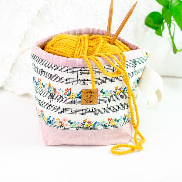 Knitting Project Bag - Etsy Canada