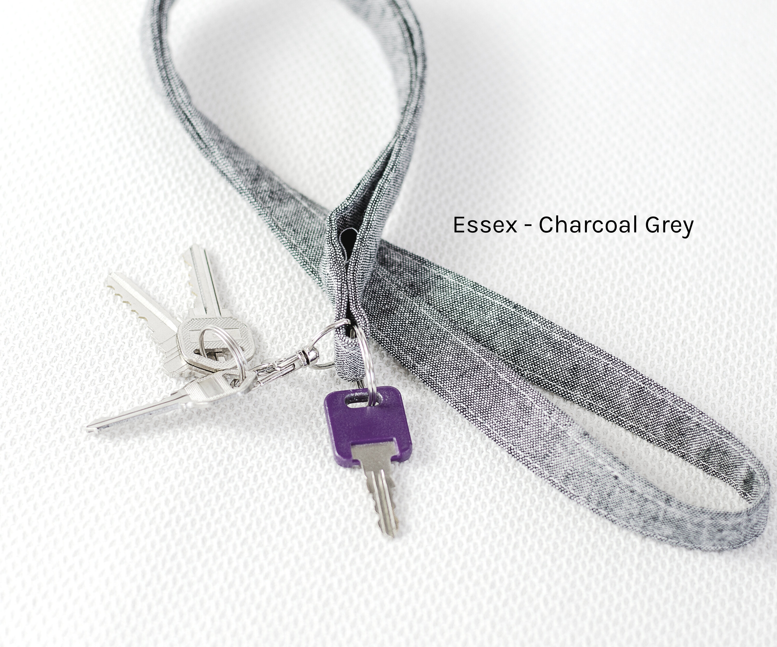 Fabric Lanyard for Keys Soft Badge Lanyard Women's - Etsy Canada