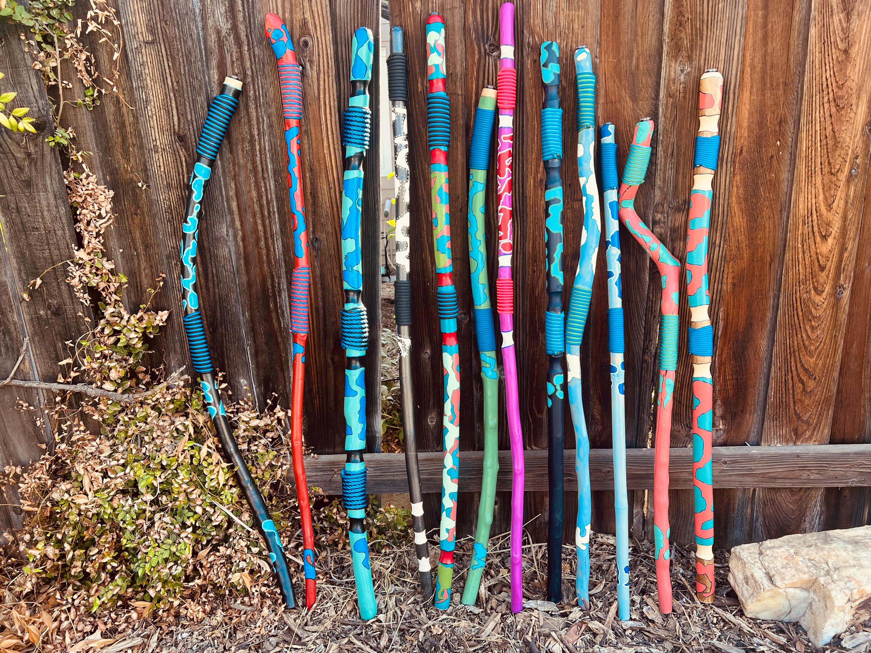 Journey Sticks- A Walking Art Piece - Stand Up, Speak up and Show Us ...
