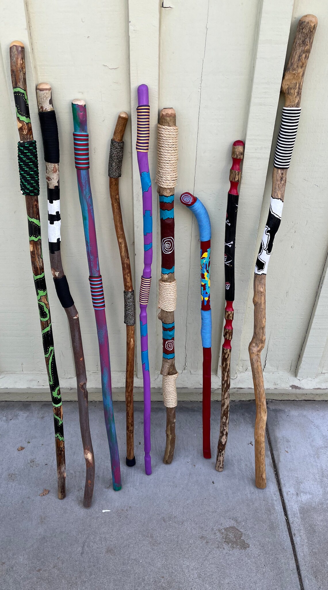 Journey Sticks A Walking Art Piece Stand Up, Speak up and Show Us Who ...
