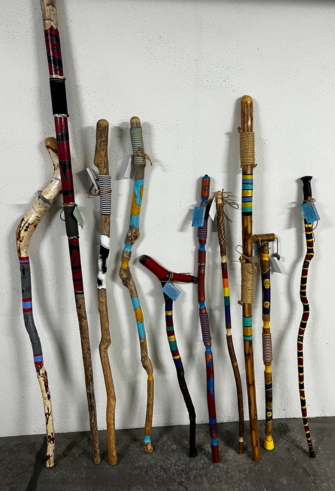 Journey Sticks A Walking Art Piece Stand Up, Speak up and Show Us Who ...