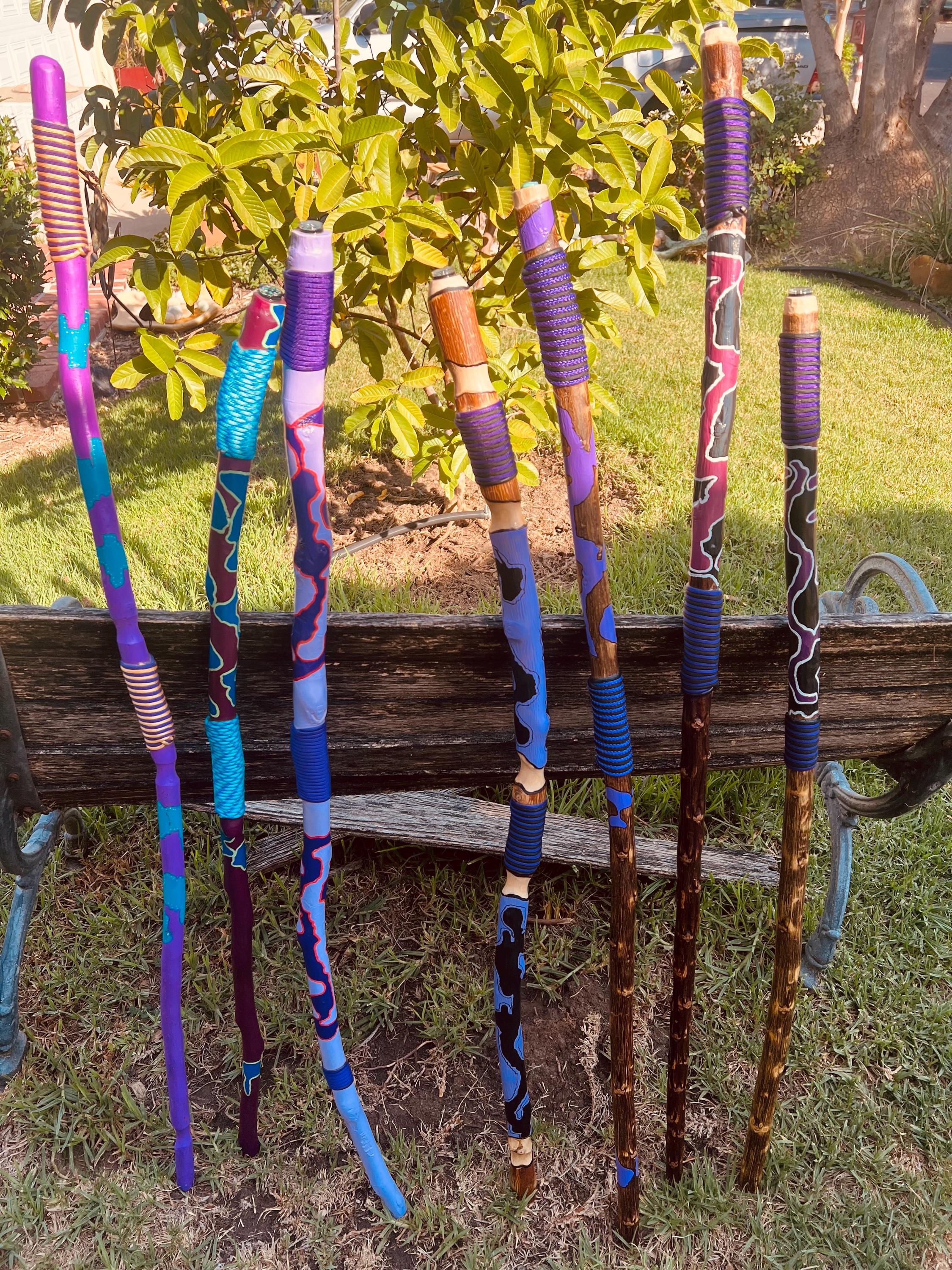 Journey Sticks- A Walking Art Piece - Stand Up, Speak up and Show Us ...