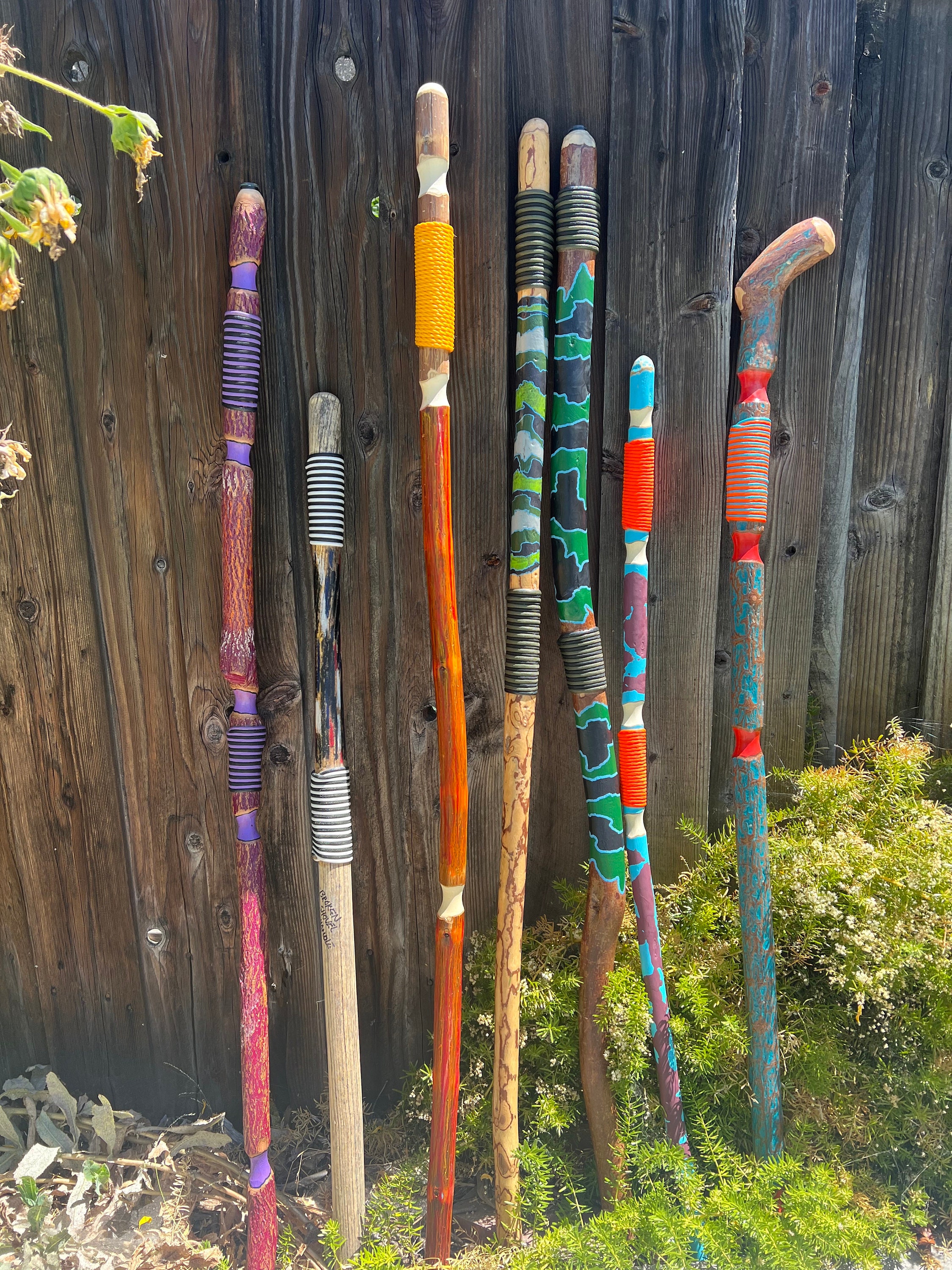 Journey Sticks A Walking Art Piece Stand Up, Speak up and Show Us Who ...