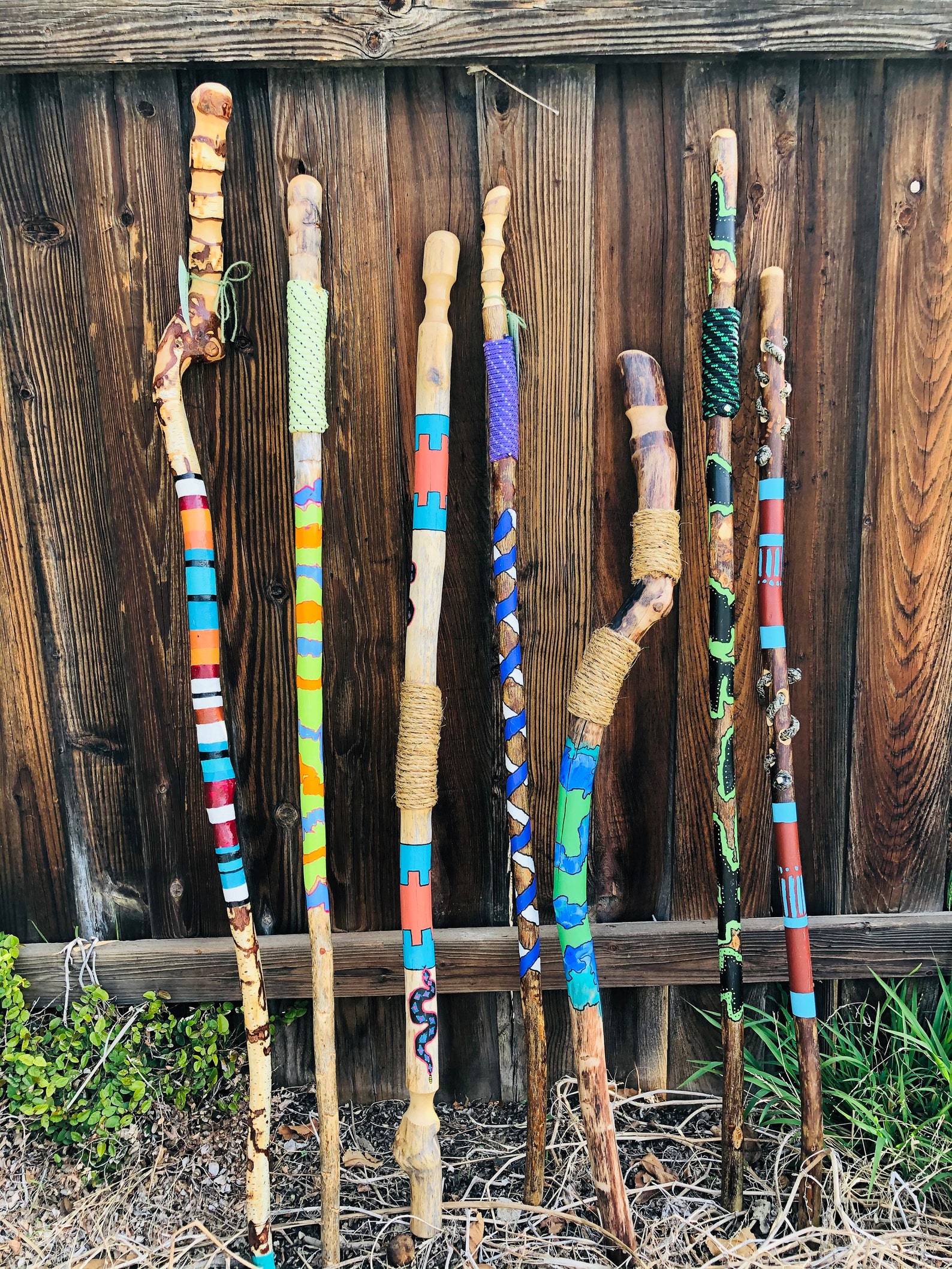 Journey Sticks A Walking Art Piece Stand Up Speak up and - Etsy Canada