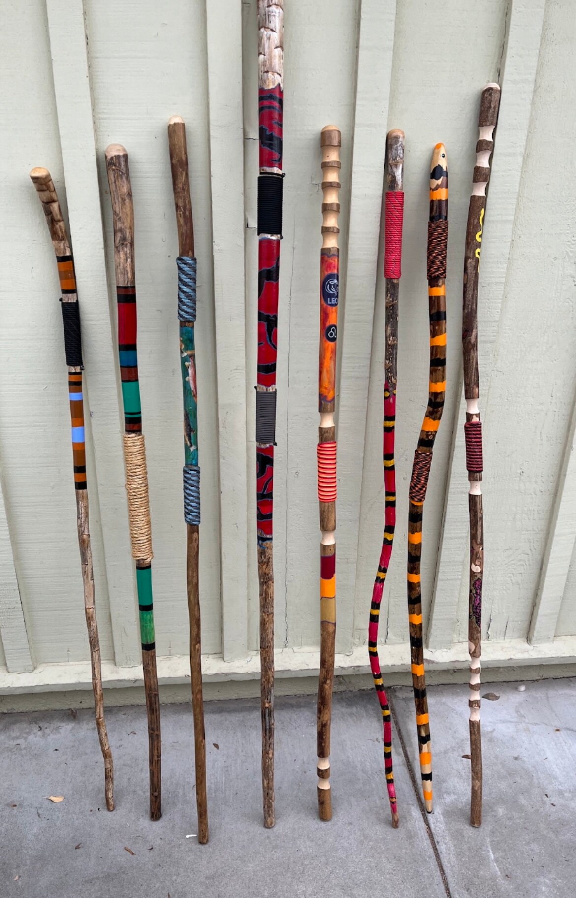 Journey Sticks A Walking Art Piece Stand Up, Speak up and Show Us Who ...