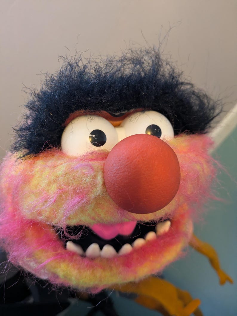 1978 Jim Henson Animal Hand Puppet Muppet - Etsy