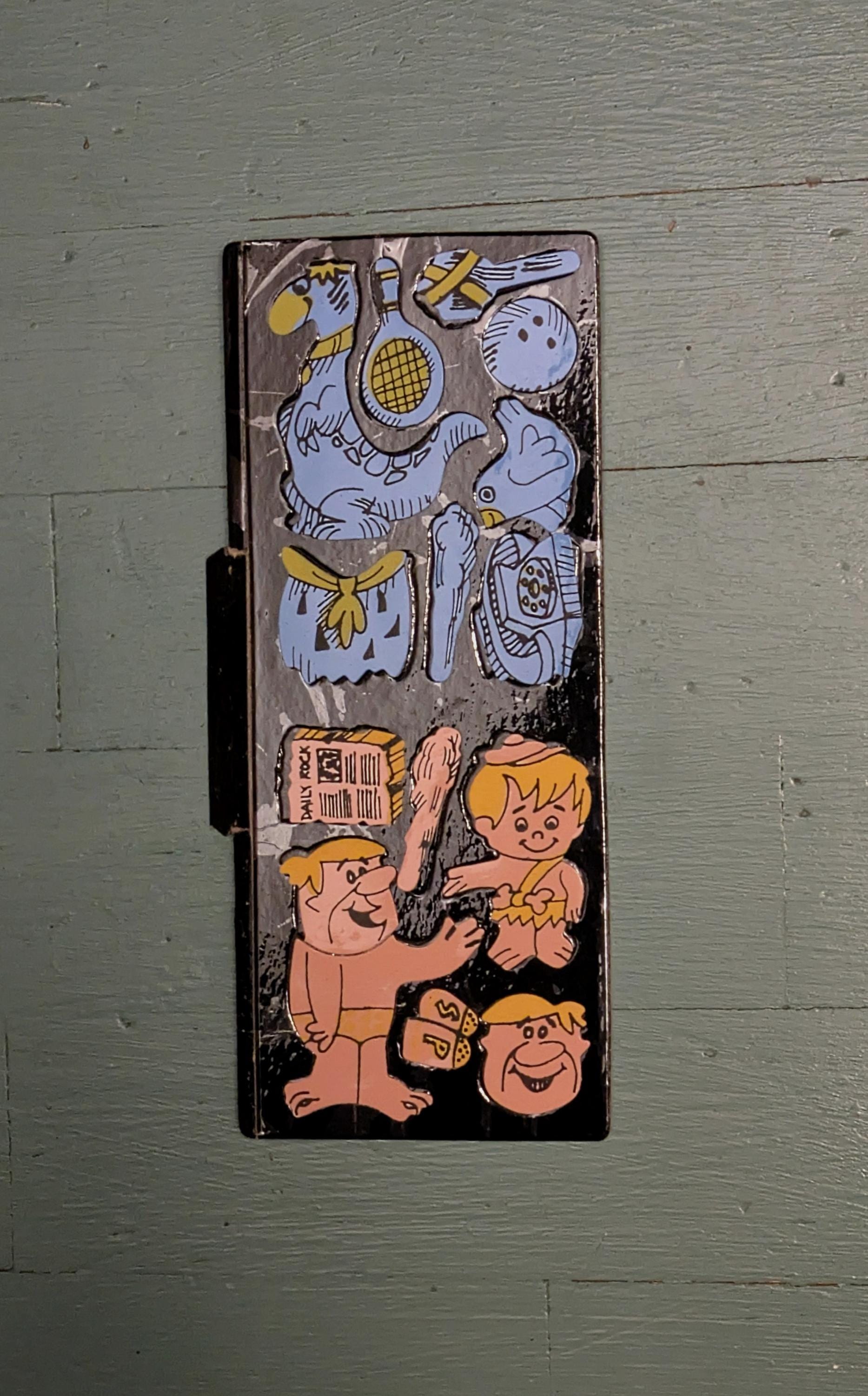 1972 the Flintstones Cartoon Set Colorform Toy - Etsy