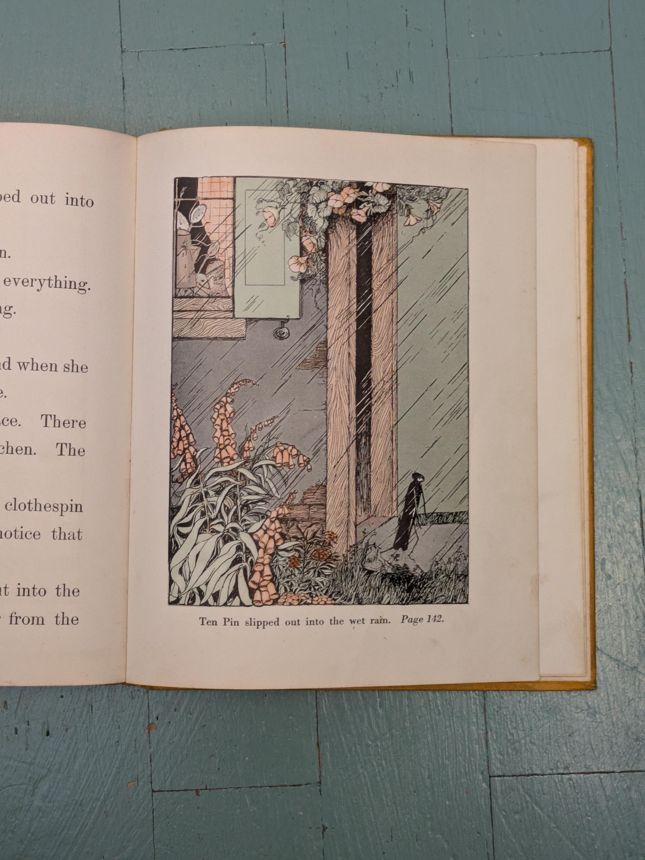 1926 the Captain of the Clothespins by James Woodward Sherman Illustrated by Eugene Wireman - Etsy